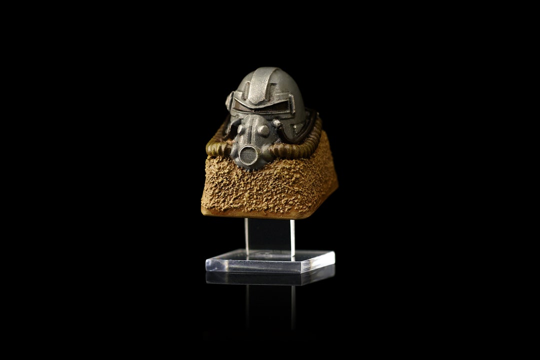 T-51 Power Armor Helmet || Artisan Keycap for Mechanical Keyboards - Etsy