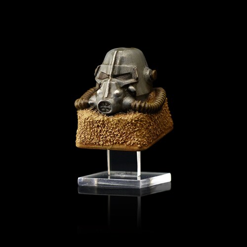 Atompunk Armor Helmet Cherry MX Artisan Keycap - Etsy