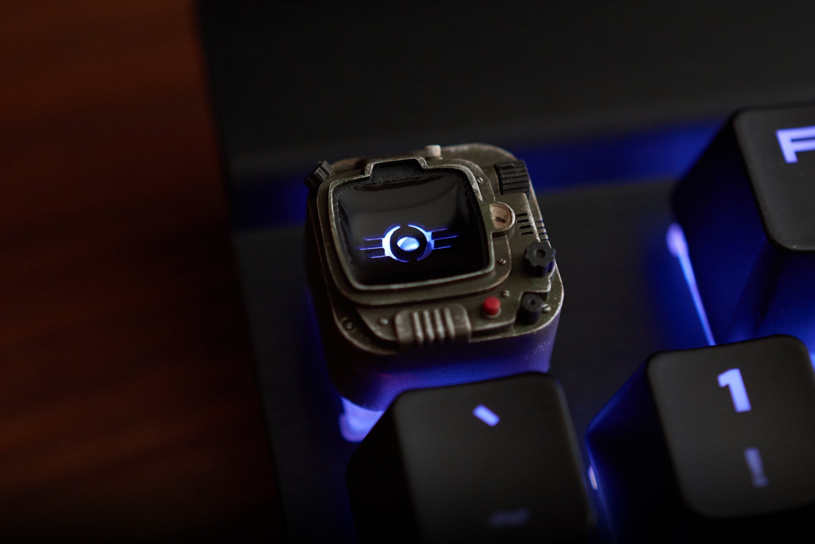 Pip-boy Fallout Artisan Keycap for Mechanical Keyboards - Etsy