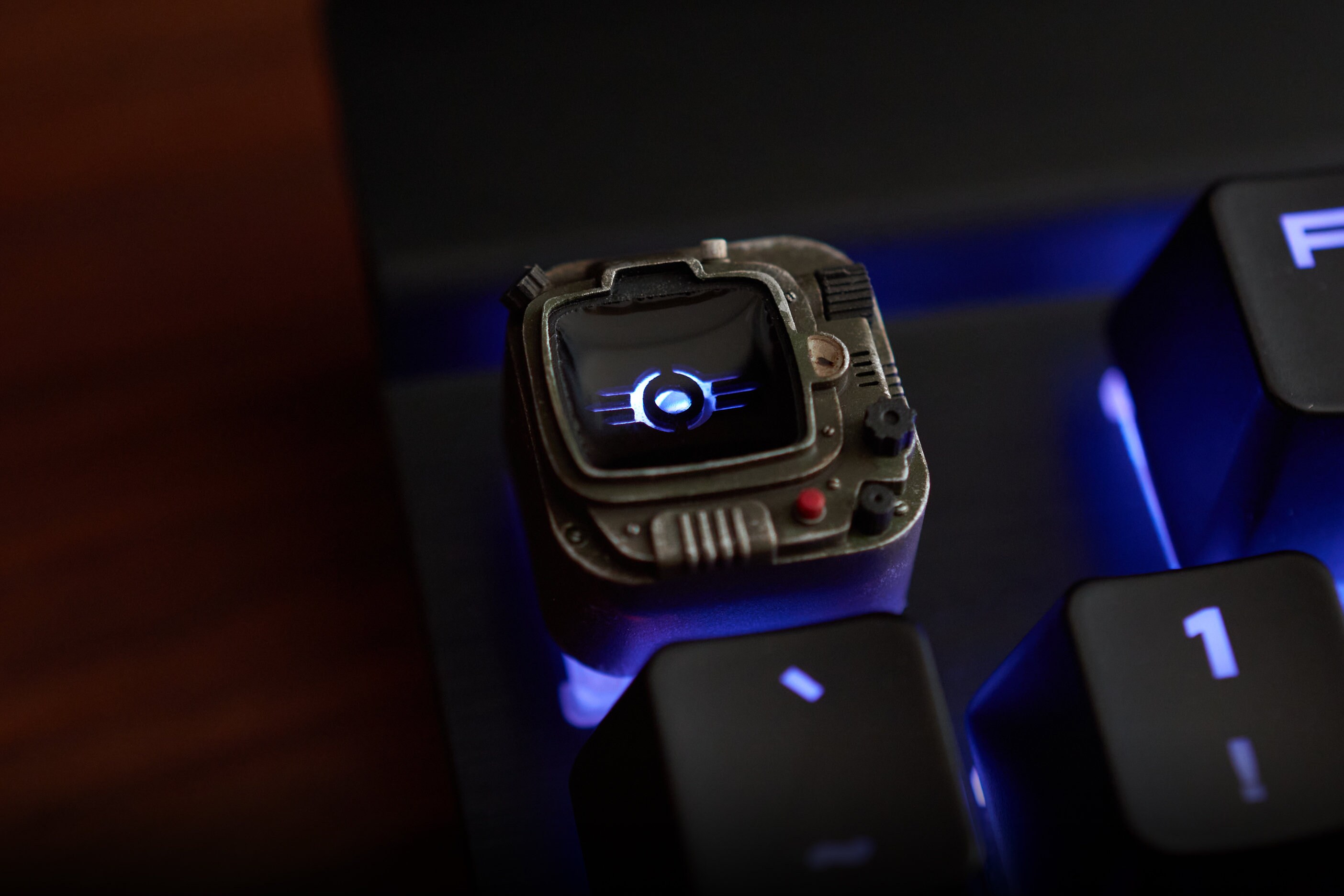 Pip-boy Fallout Artisan Keycap for Mechanical Keyboards - Etsy UK