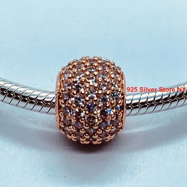 Rose Gold Pandora Charms - Etsy