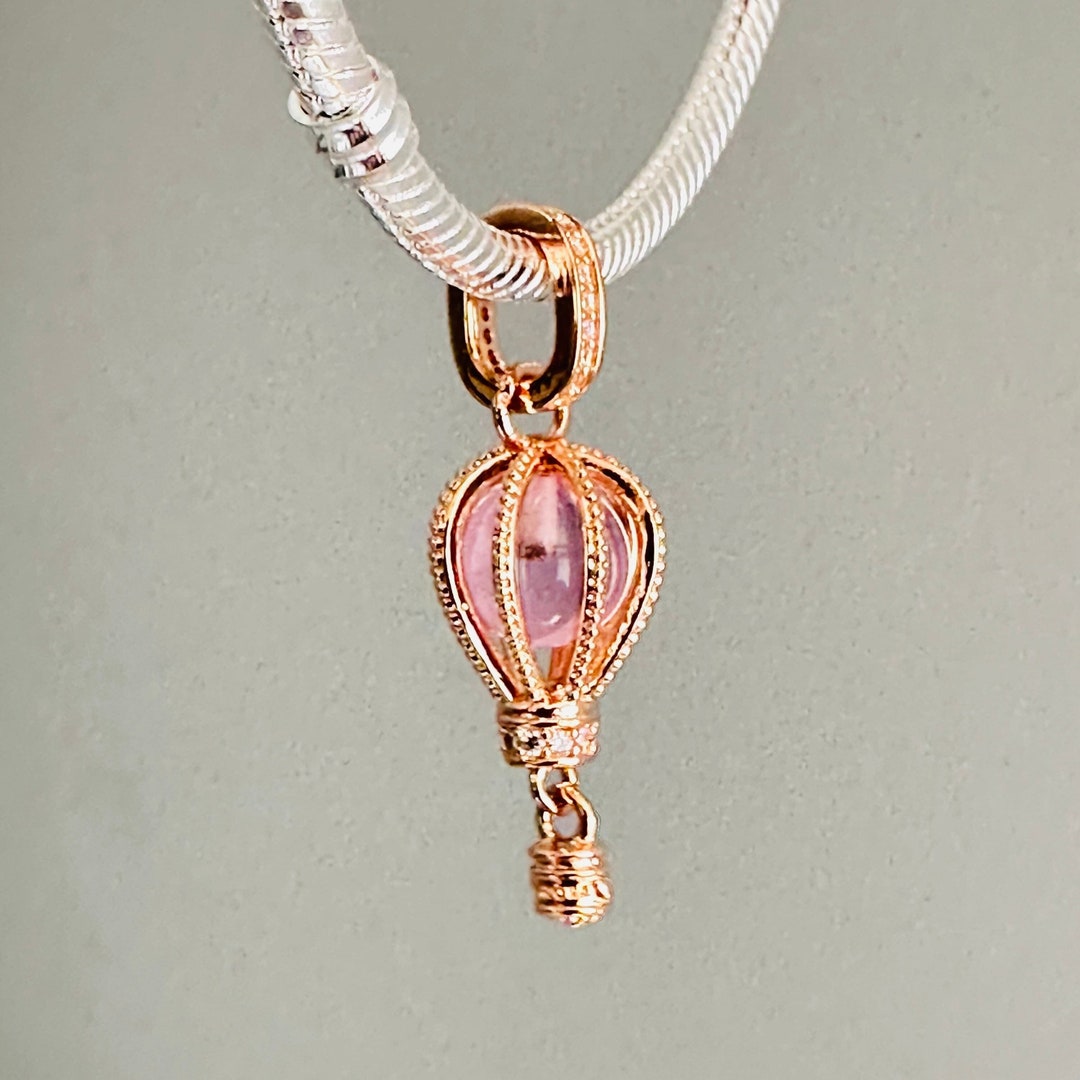 Authentic Pandora Charms, Pandora Sparkling Pink Hot Air Balloon Dangle ...