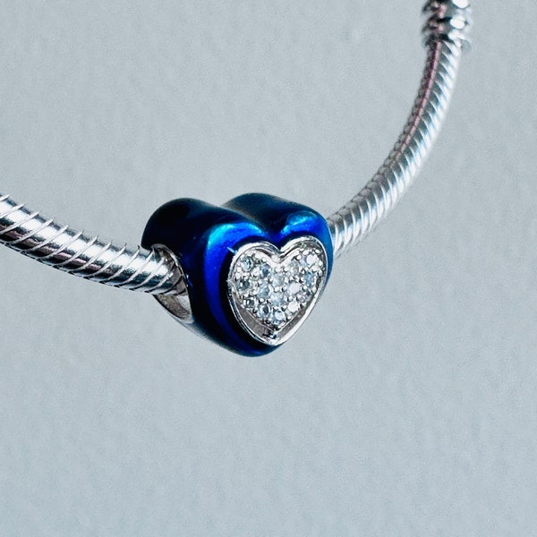 Heart Charm Ring - Etsy