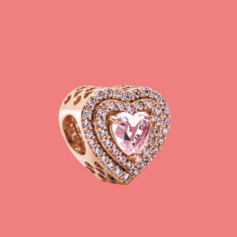 Rose Gold Pandora Charms - Etsy