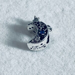 Authentic Pandora Silver Star & Crescent Moon Charm 799643C01 /pandora ...