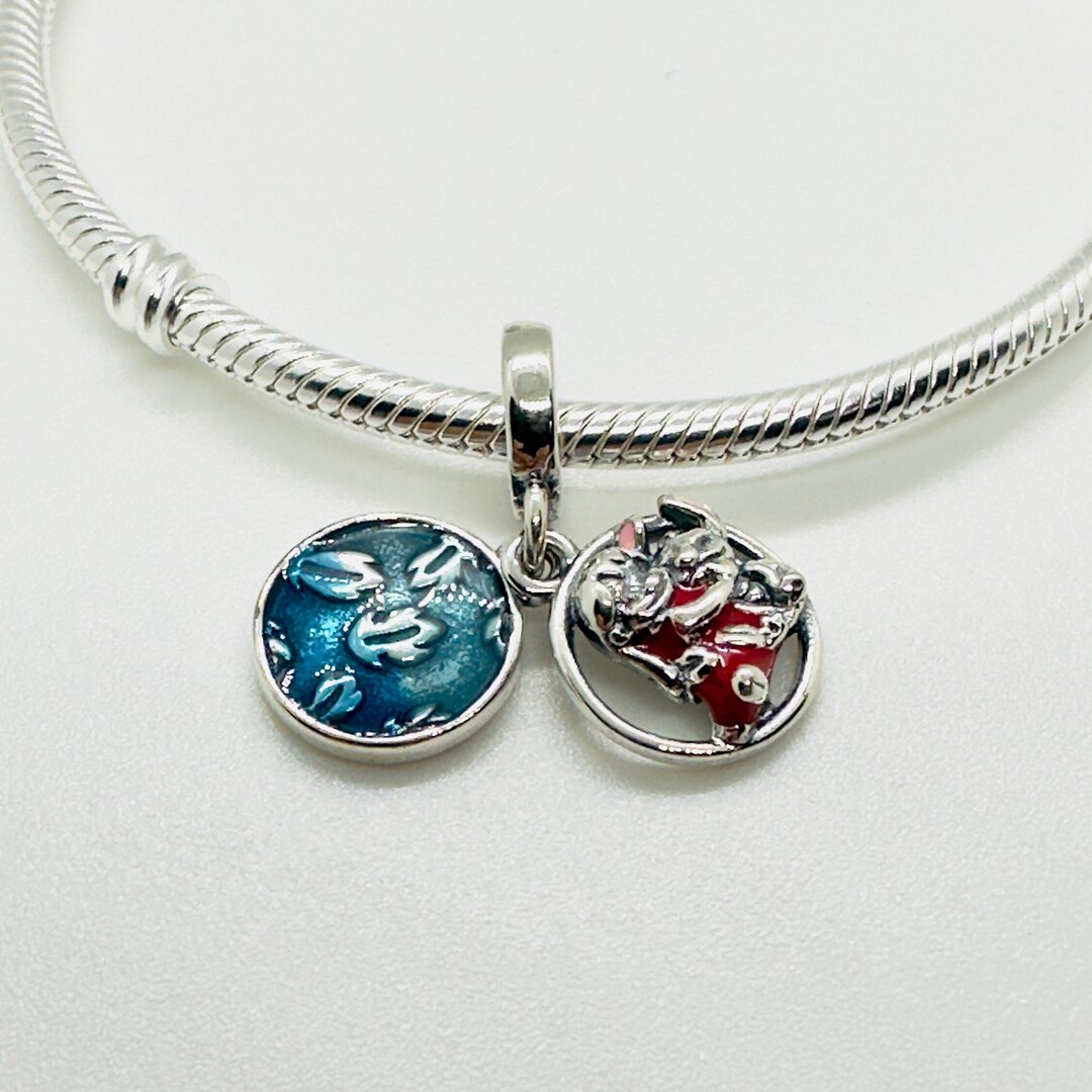 Authentic Pandora Charms, Lilo & Stitch Family Dangle Charm Pandora ...