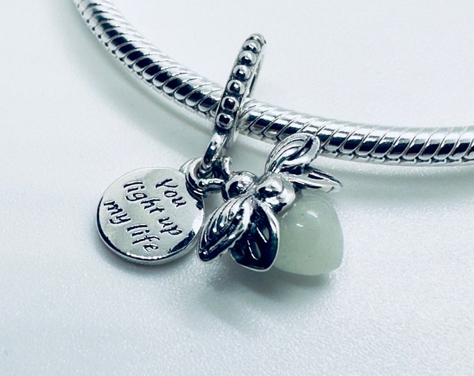 Authentic Pandora Charms, Pandora FIREFLY Charm /pandora Bracelet ...