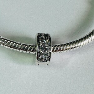 Authentic Pandora Pave CLEAR Stone Clip Charm 791678c01/pandora ...