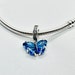 Pandora Charms Pandora Blue Murano Glass Butterfly Dangle - Etsy