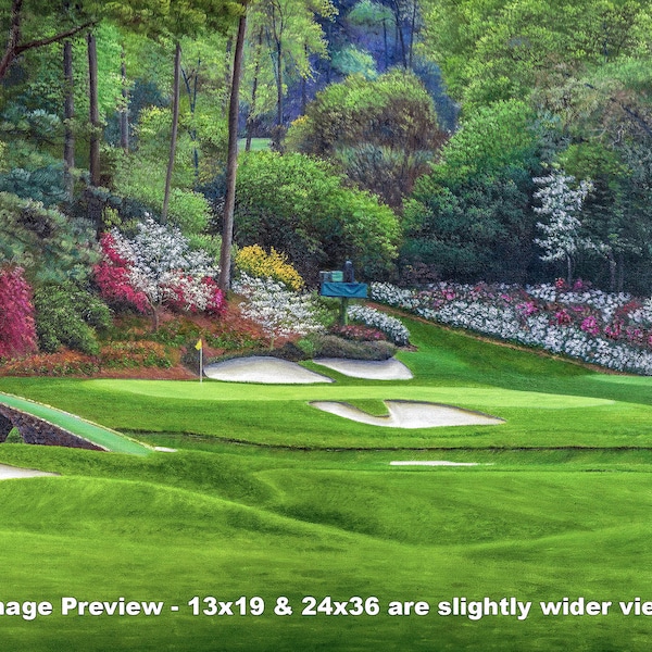 Augusta National Oil Painting - Etsy