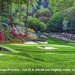 Augusta National Golf Club Masters Tournament Hole 12 Golden Bell Art ...