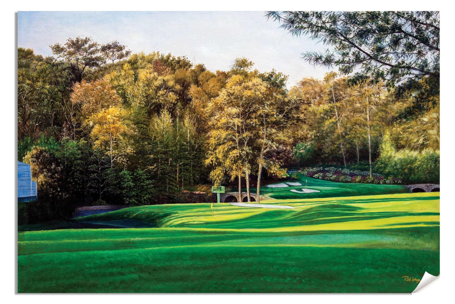 Augusta National Golf Club Course Holes the Masters of Augusta PGA Golf ...