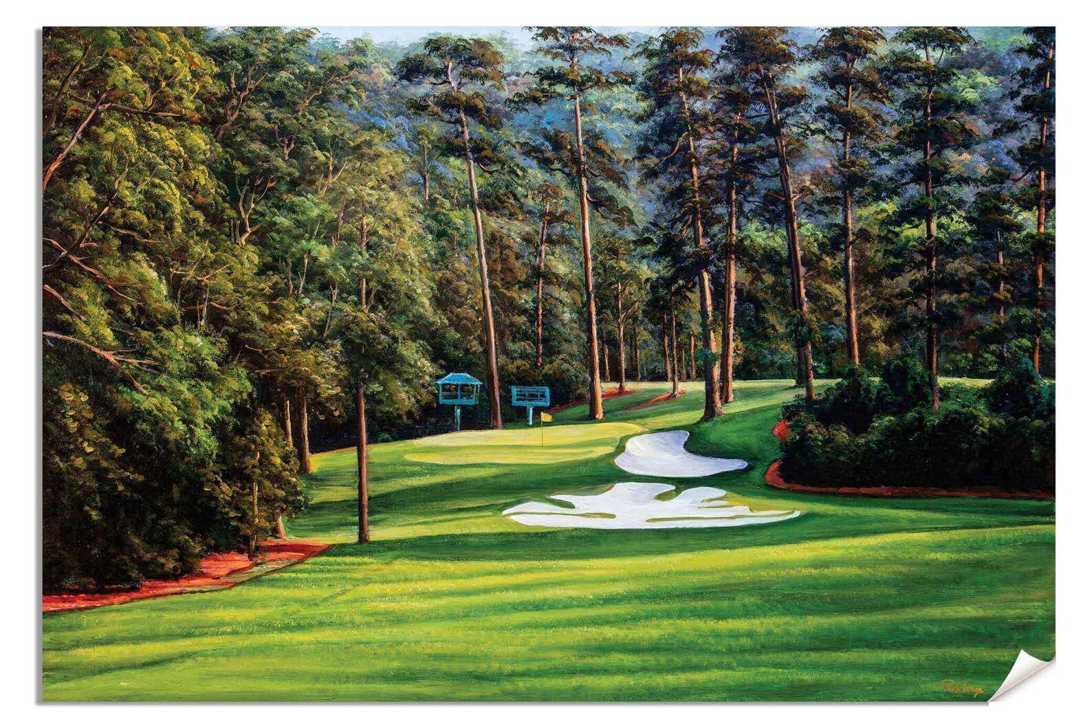 Augusta National Golf Club Course Holes the Masters of Augusta PGA Golf ...