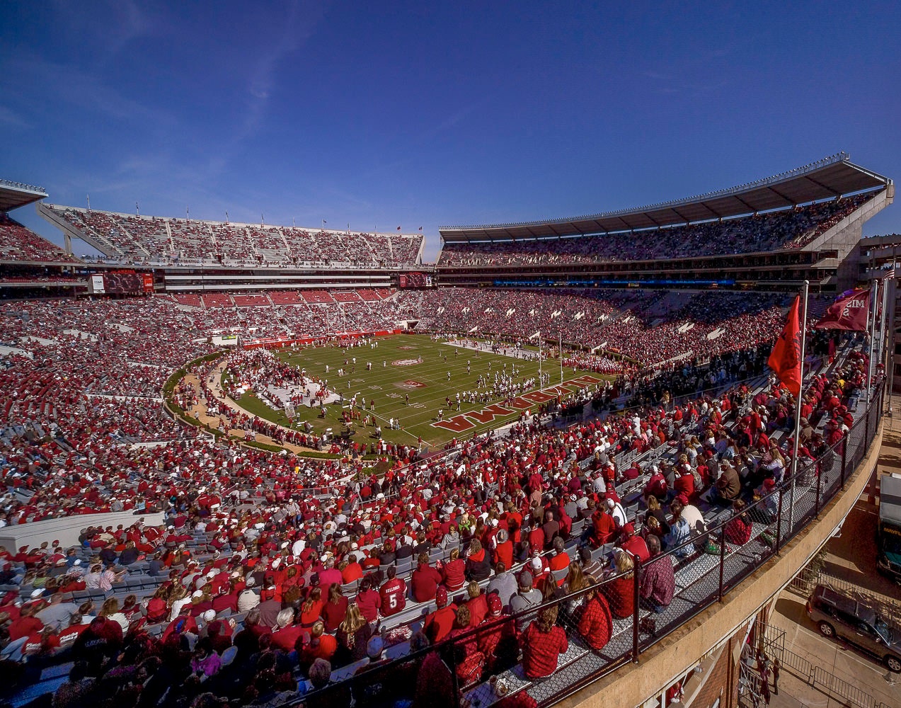 Alabama Crimson Tide Bryant-denny Football Stadium Field Sizes: 8x10 ...