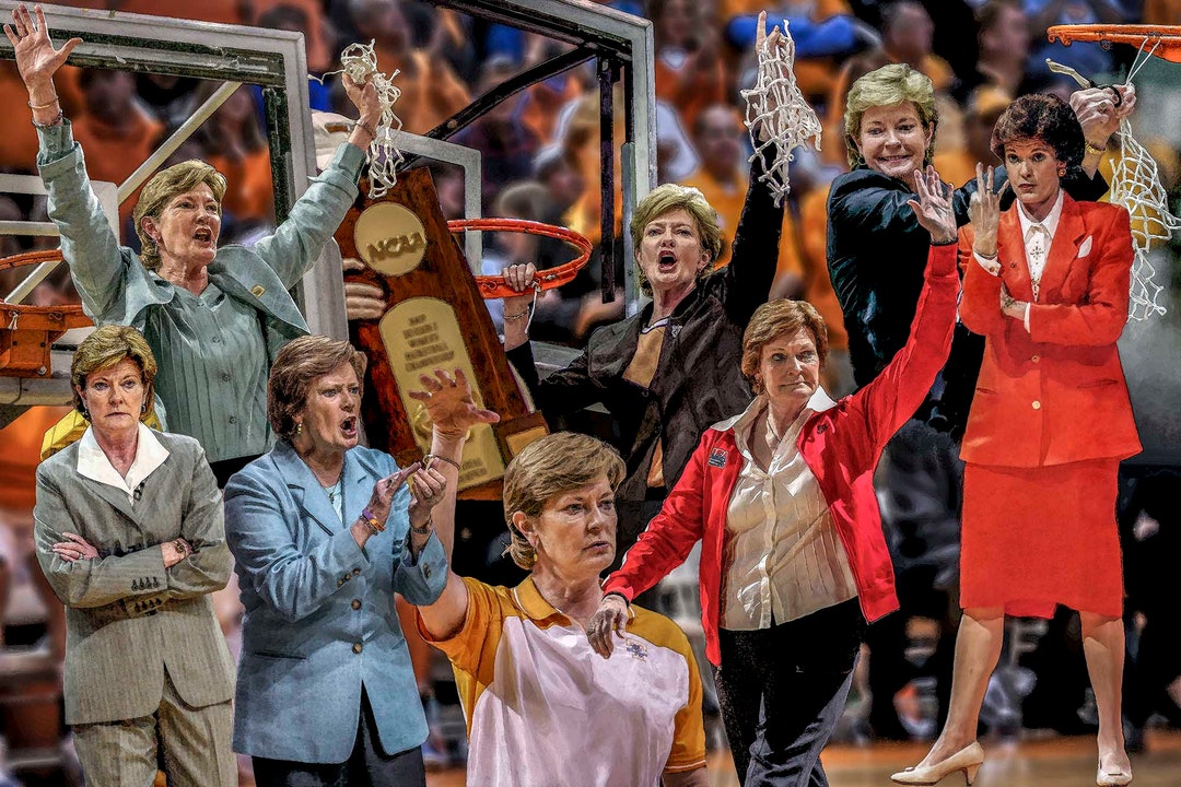 Pat Summitt Tennessee Lady Volunteers UT Lady Vols Lady Vols Basketball ...