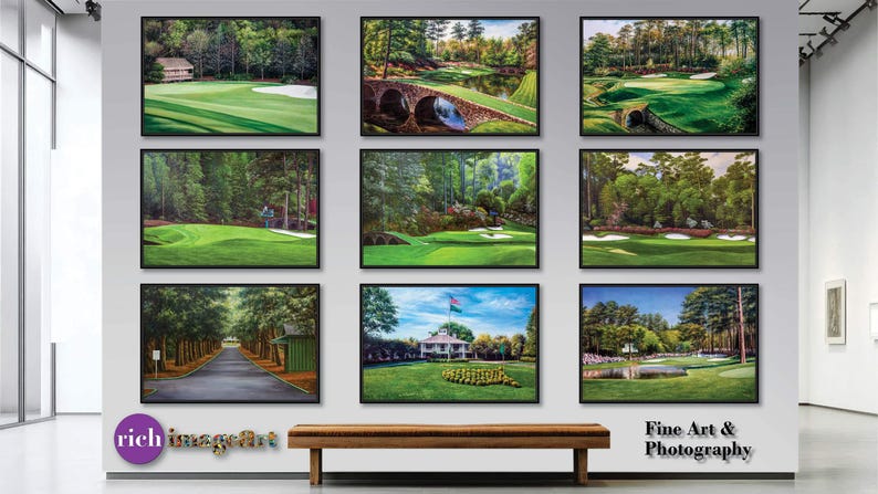 Augusta National Golf Hole 12 Golden Bell the Masters of Augusta Amen ...