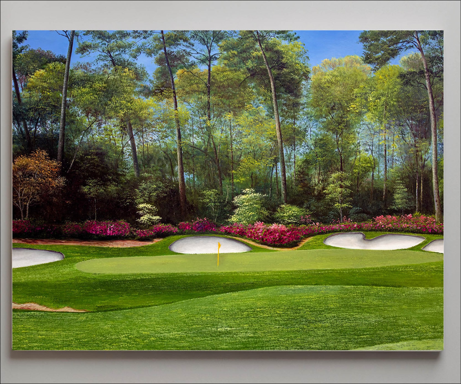 Augusta National Golf Club Masters Tournament Hole 13 Magnolia Art ...