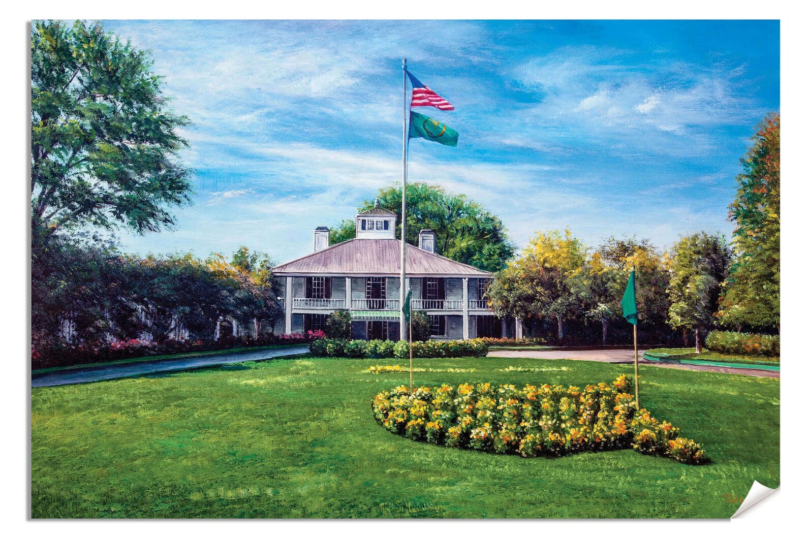 Augusta National Golf Club Course Holes the Masters of Augusta PGA Golf ...