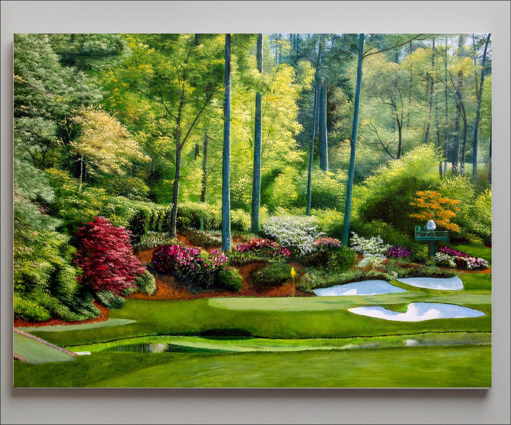 Augusta National Golf Hole 12 Golden Bell the Masters of Augusta Amen ...