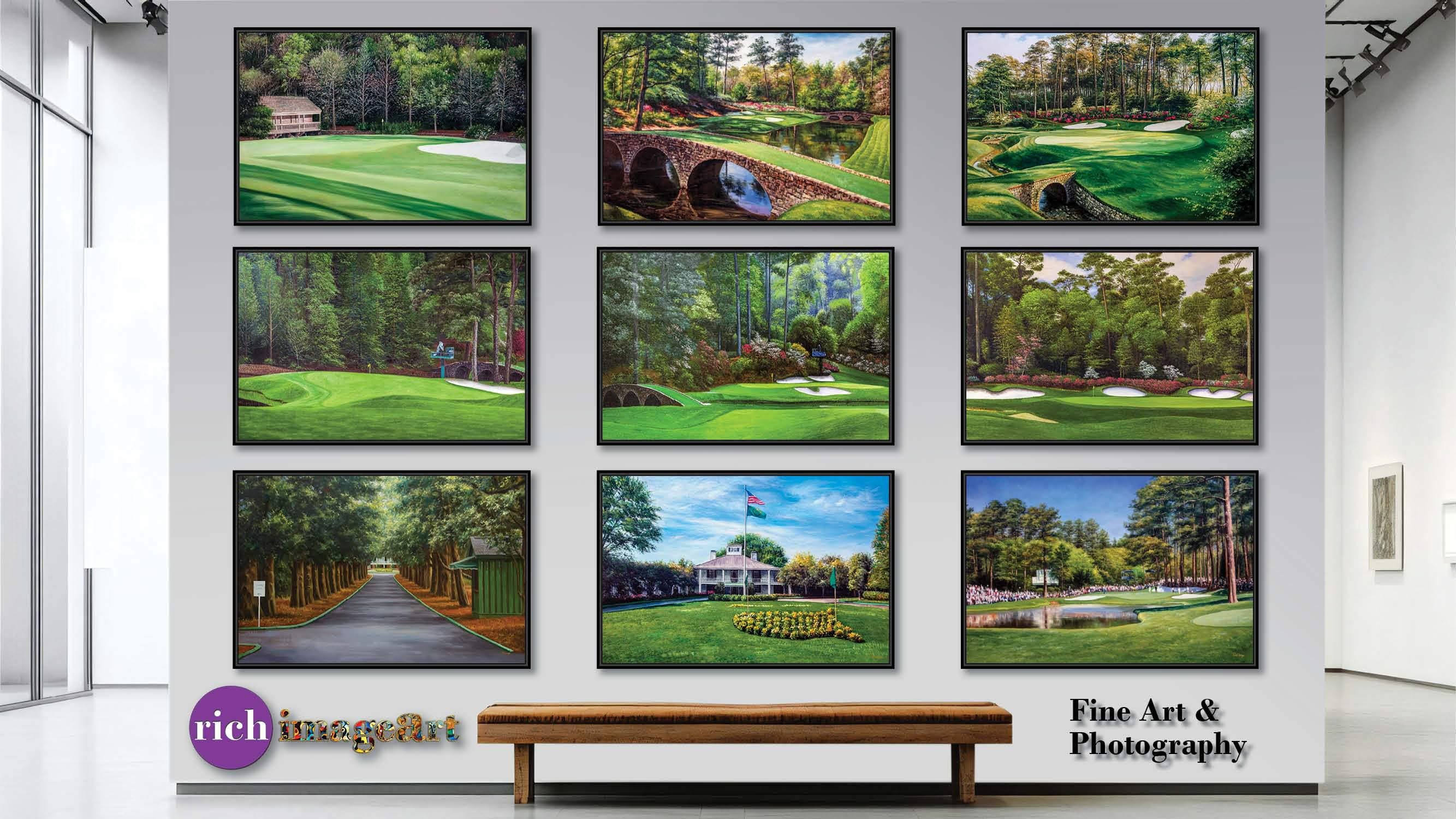 Augusta National Golf Club Course Hole 12 Golden Bell the Masters of ...