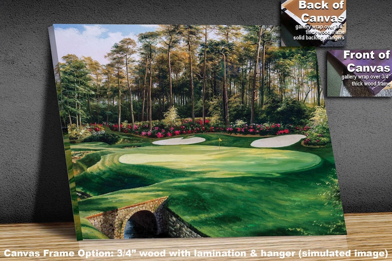 Augusta National Golf Club Course Hole 13 Azalea the Masters of Augusta ...