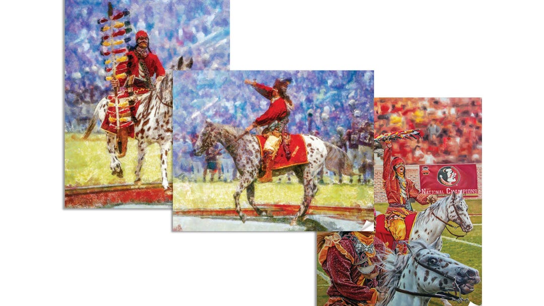 Chief Osceola FSU Mascot Florida State Seminoles College Football Team ...