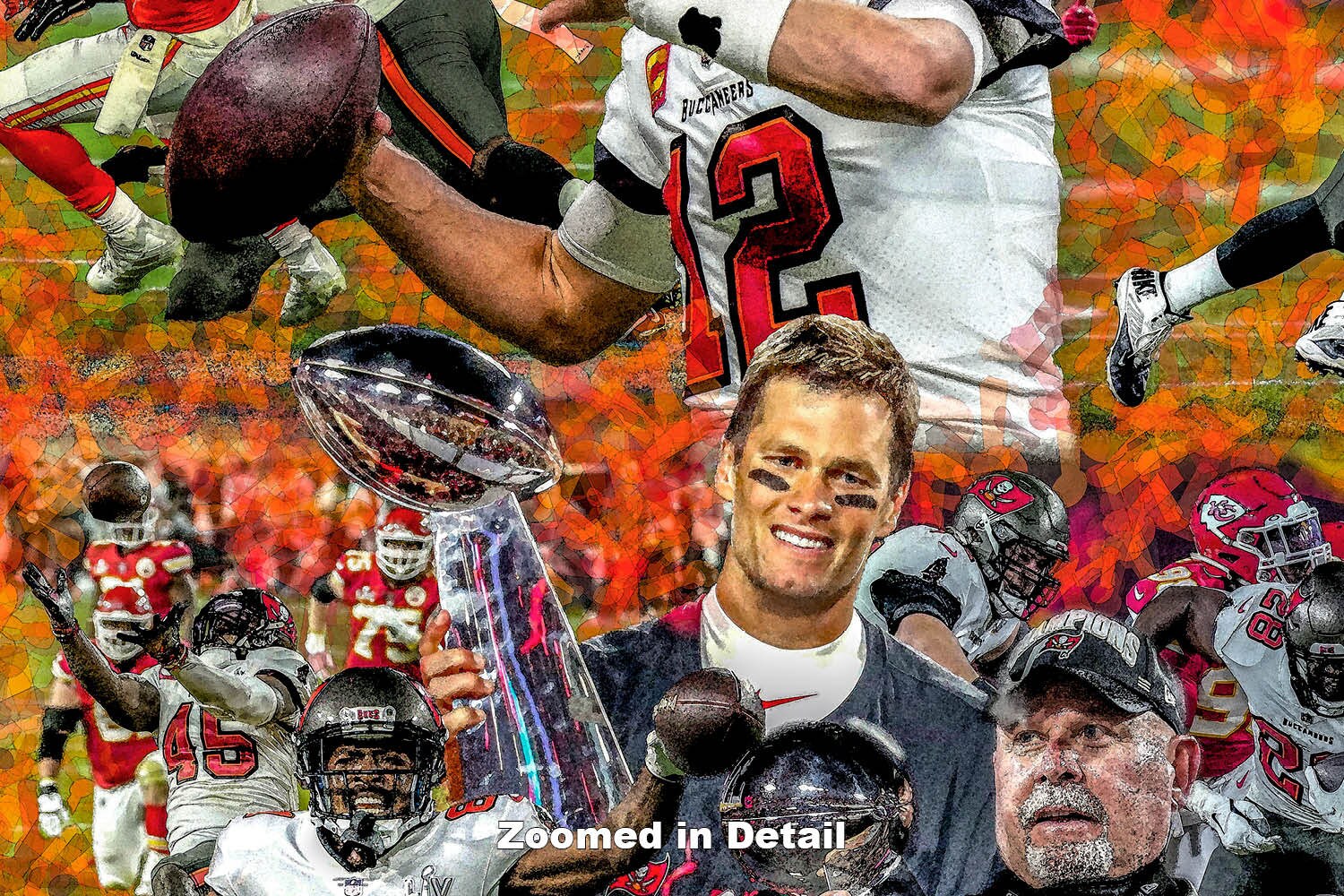 Tampa Bay Buccaneers Super Bowl Champions Tom Brady Bucs NFL - Etsy Canada