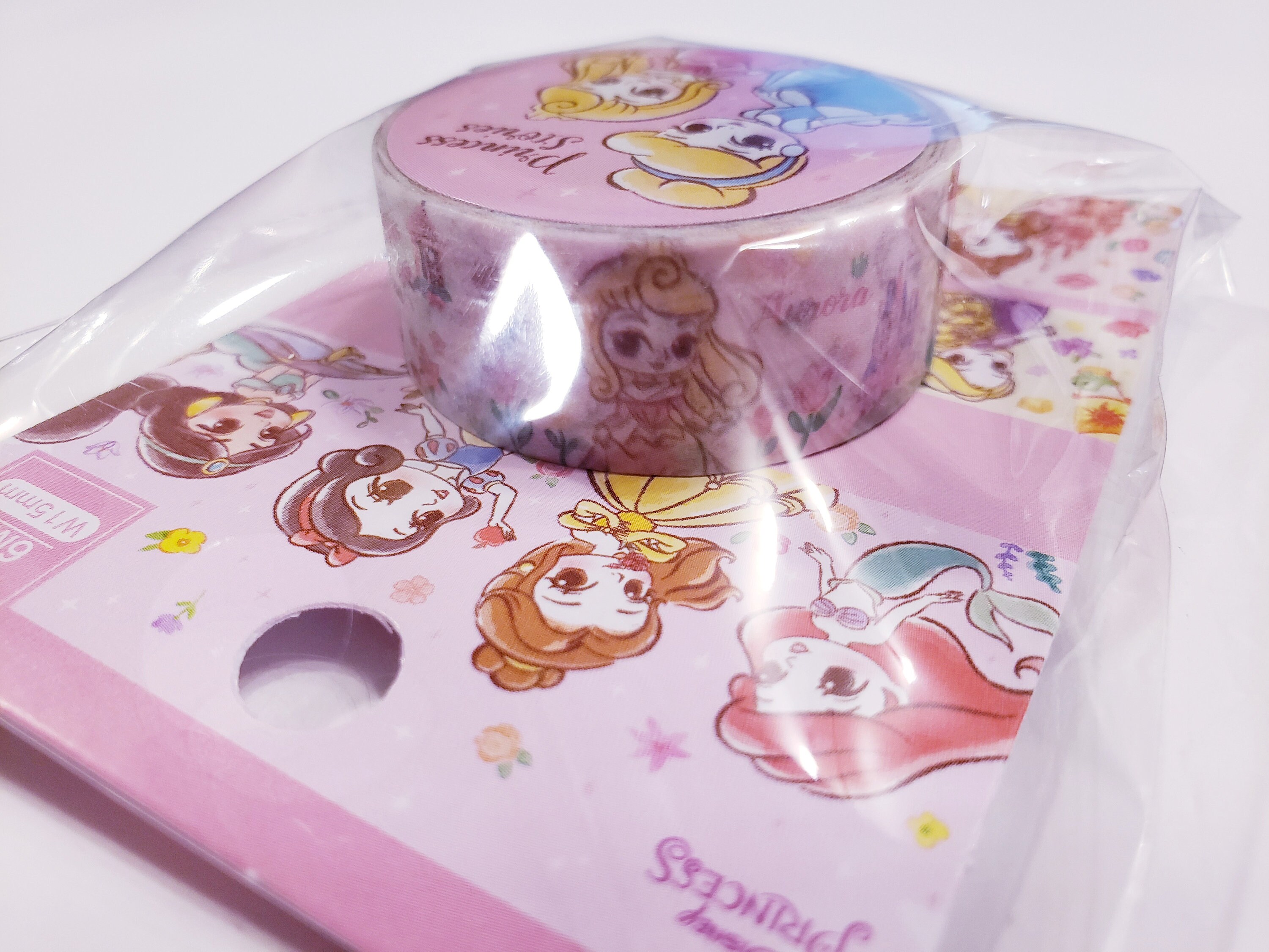 Disney Princess Full Roll Washi Tape Masking Tape Ariel Mulan Aurora ...