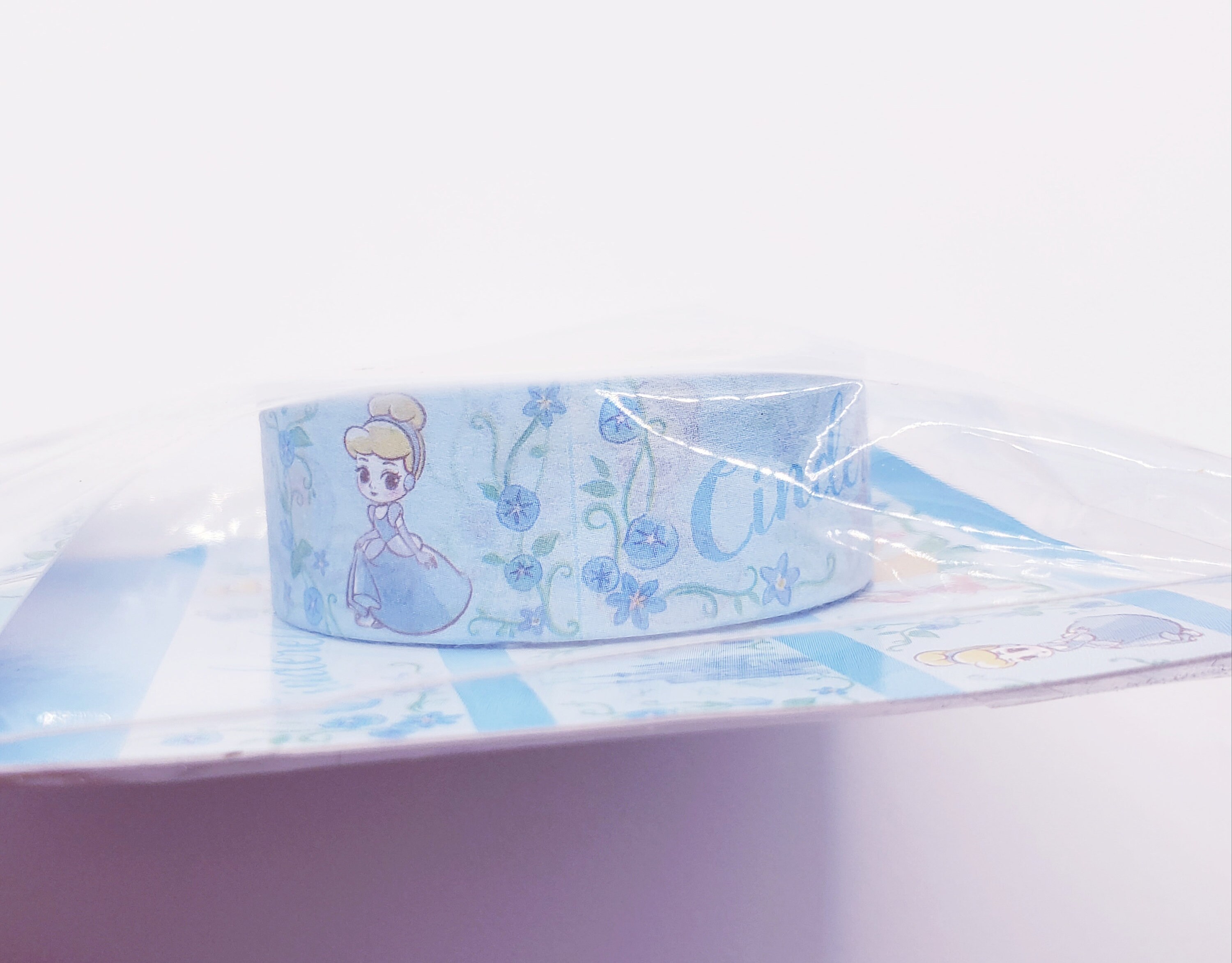 Cinderella Full Roll Masking Tape Washi Tape Disney Princess Kawaii ...