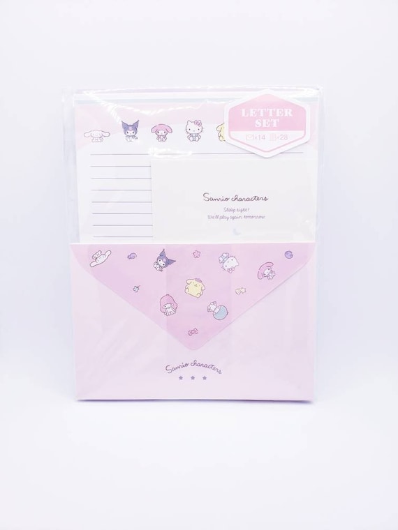 2021 Sanrio Characters Pink Letter Set Sanrio Authentic Hello - Etsy