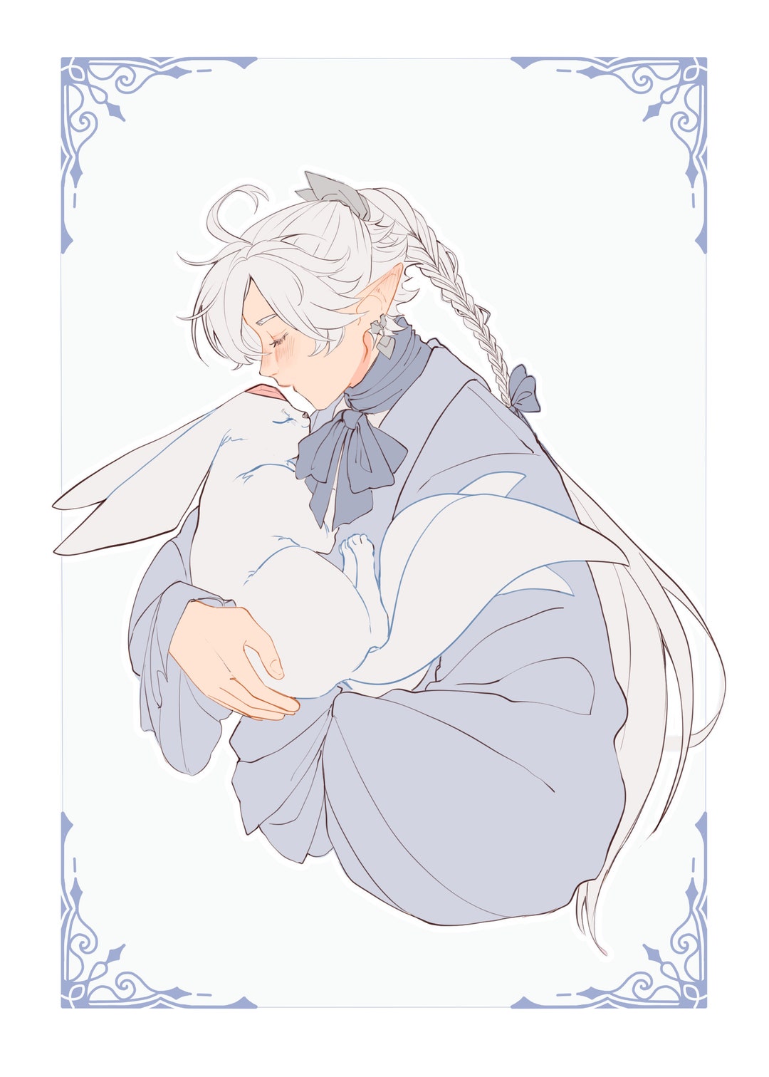 FFXIV FF14 Alphinaud 5x7 Matte Finish Mini Print! - Etsy