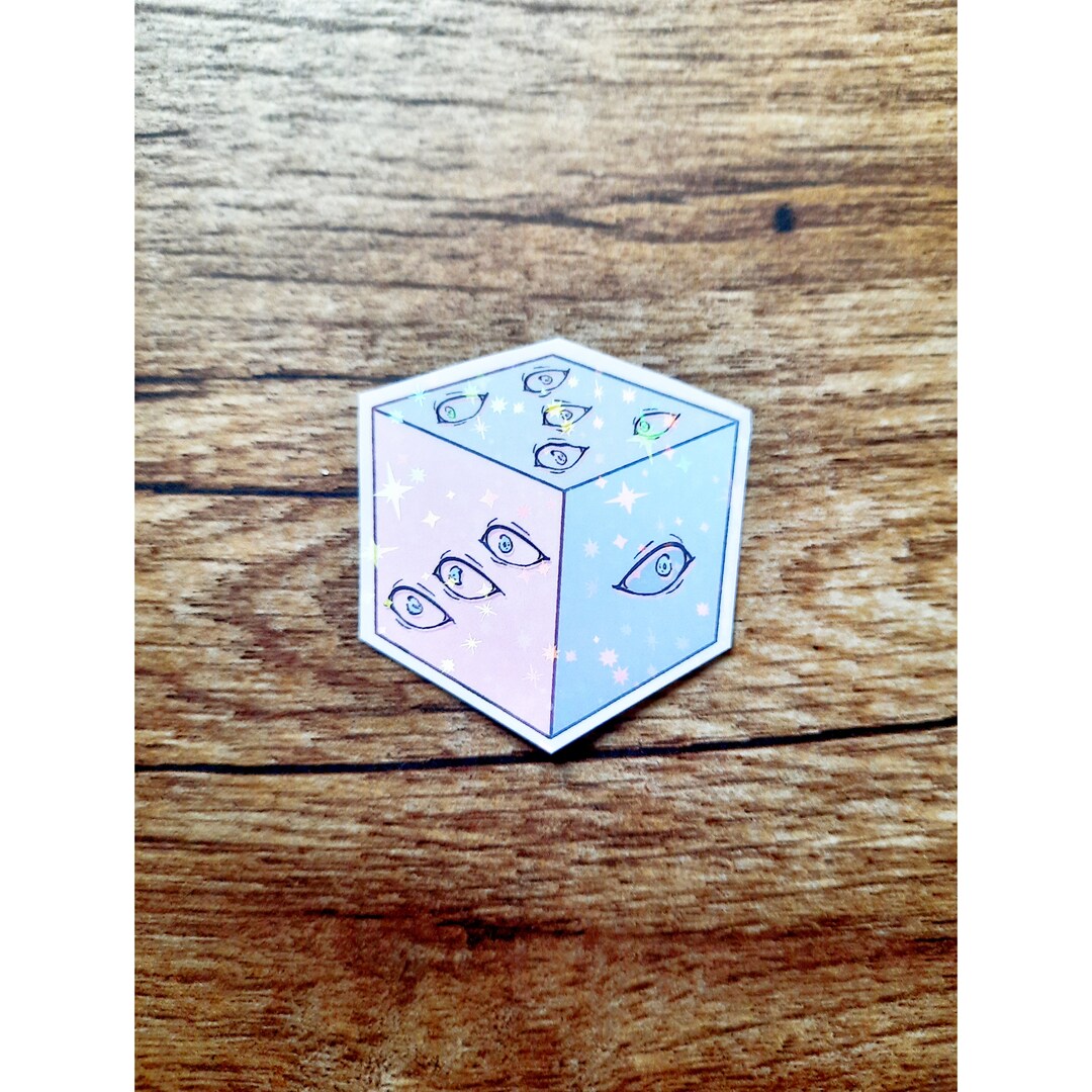 2 Inch JJK Prison Realm Holographic Vinyl Waterproof Sticker - Etsy