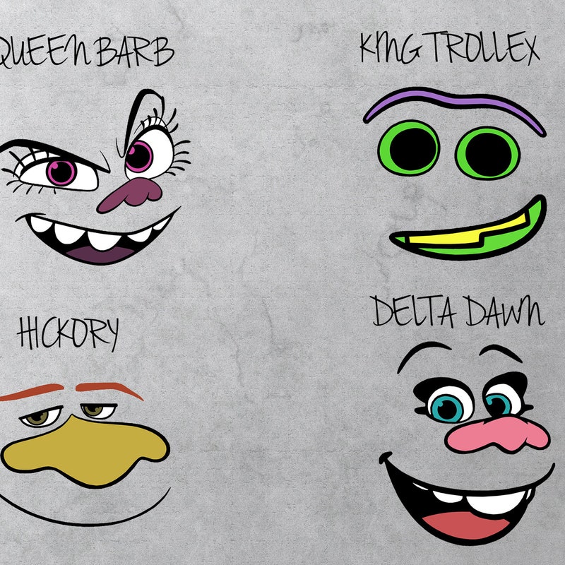 Character Faces - Etsy