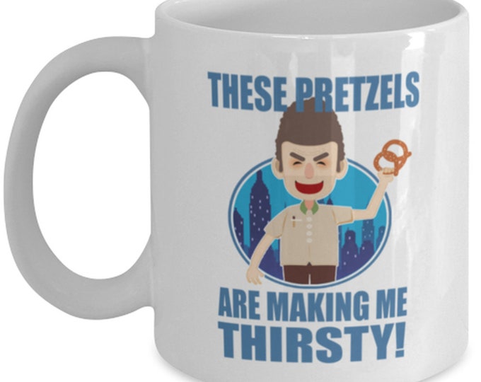 Seinfeld Coffee Mug Kramer Quote Here's to Feeling Good All the Time 90 ...