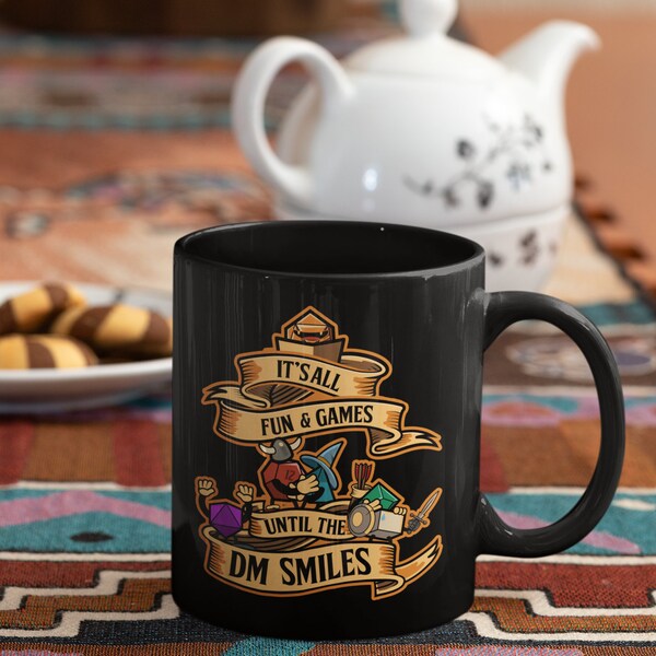 Dnd Coffee Mug - Etsy