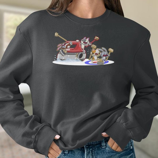 Curling Sweater - Etsy