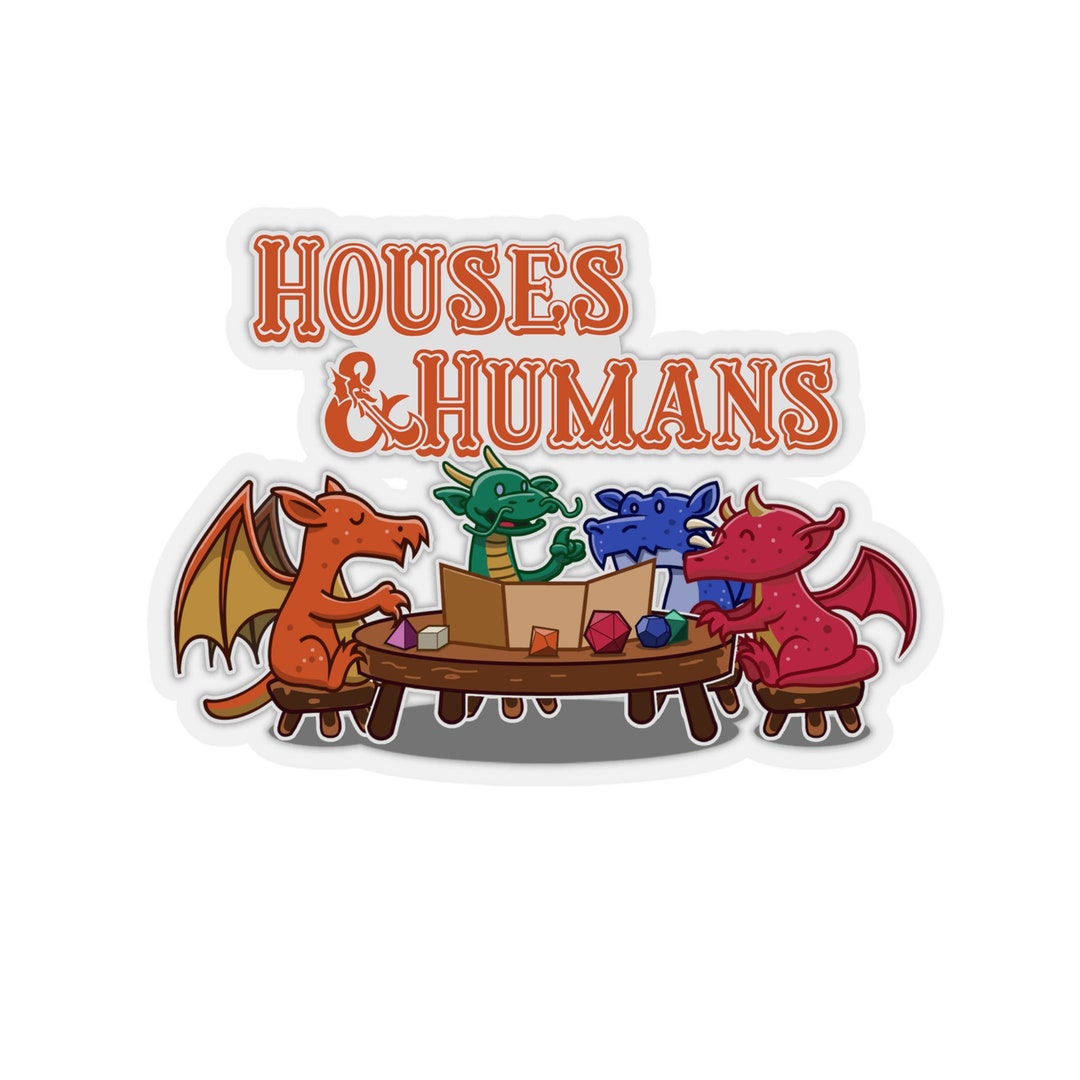 Dnd Sticker. Ragons Roleplaying. Funny Dnd, Dragons Playing House and ...