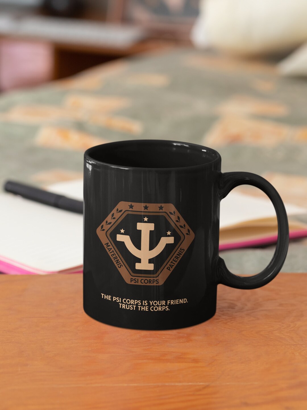 Psi Corps Mug. Trust the Corps. Babylon Science Fiction Mug. Sheridan ...