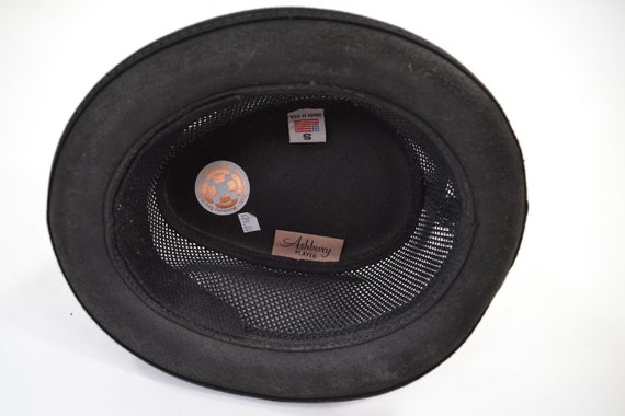 Ashbury Player - handmade leather and mesh hat - Gem