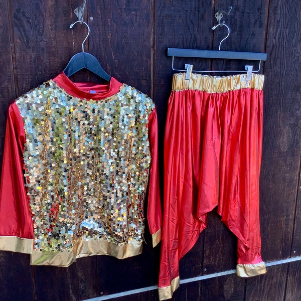 Solid Gold Dancer Costume - Etsy