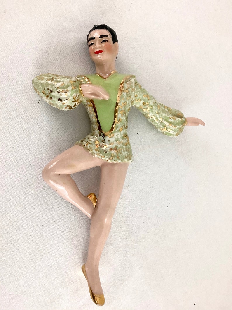 MCM Ceramic Arts Studio Ballet Dancers Wall Hangings Grace and | Etsy