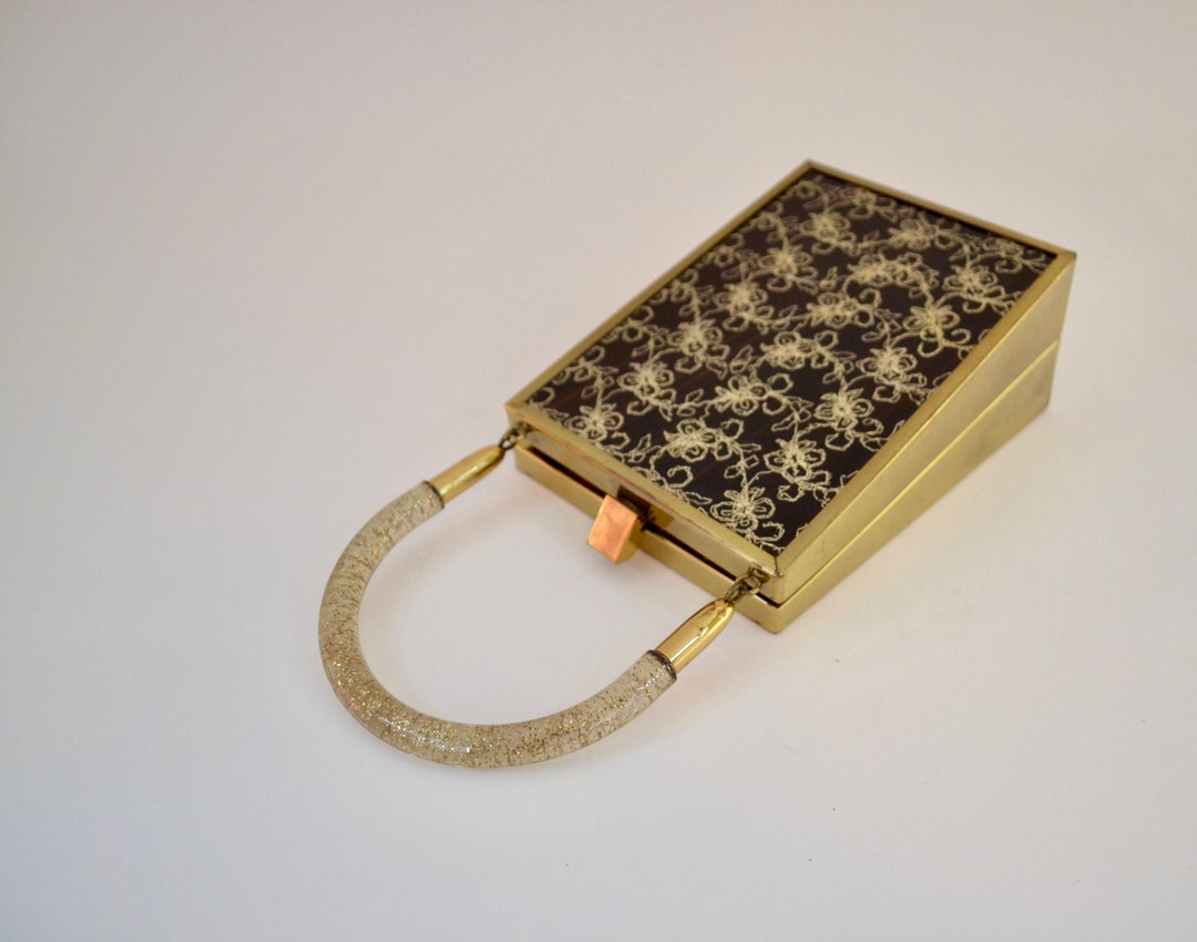 Vintage Dorset Rex Pyramid Box Purse - Etsy