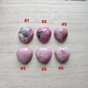 Rhodonite Heart Necklace: Sterling Silver Pink Gemstone Pendant - Etsy