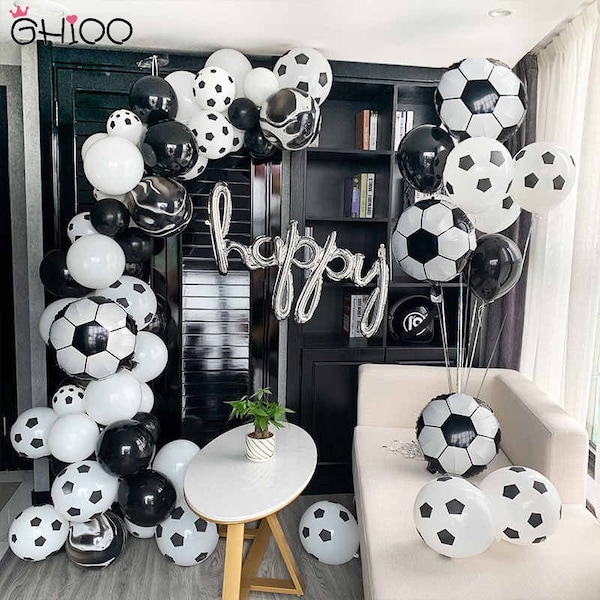 Football Themed Balloon Garland - Etsy