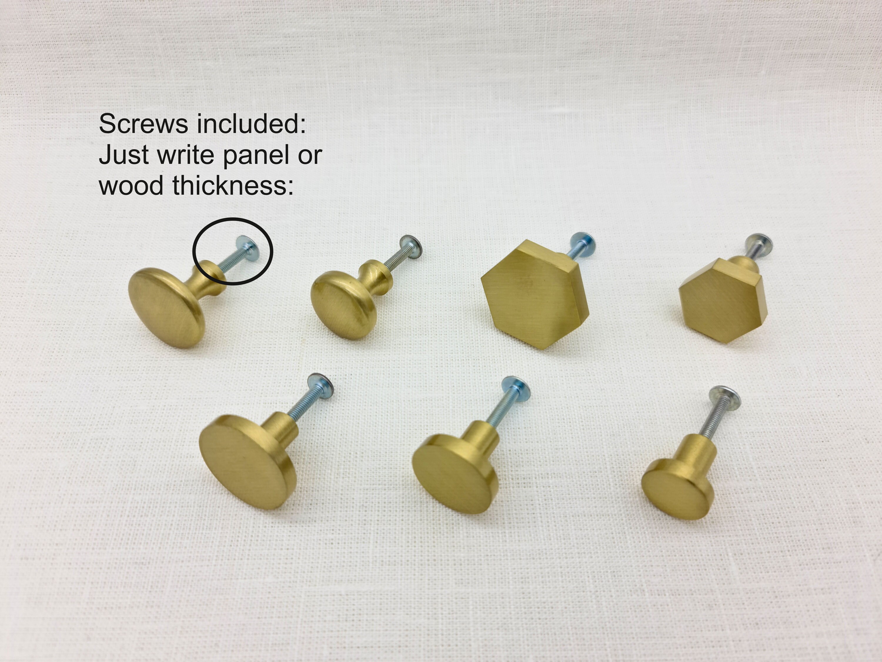 Solid Brass Cabinet Knobs Solid Brass Drawer Pulls Door | Etsy