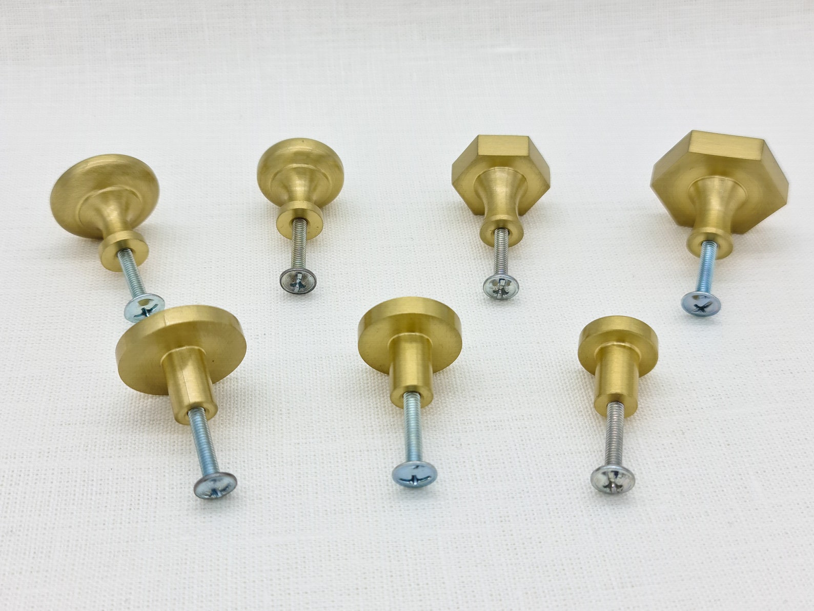 Solid Brass Cabinet Knobs Solid Brass Drawer Pulls Door - Etsy