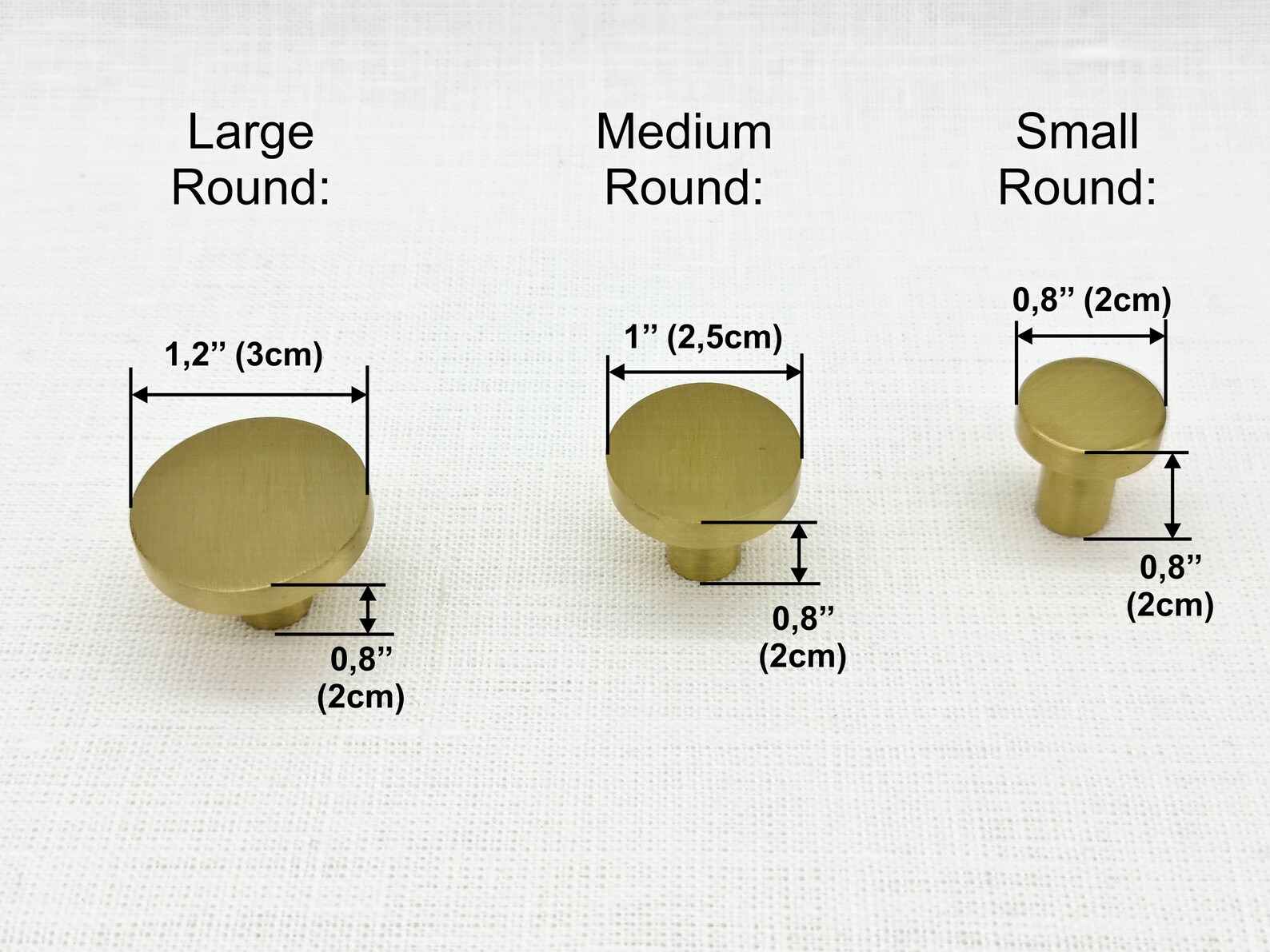 Solid Brass Cabinet Knobs Solid Brass Drawer Pulls Door - Etsy
