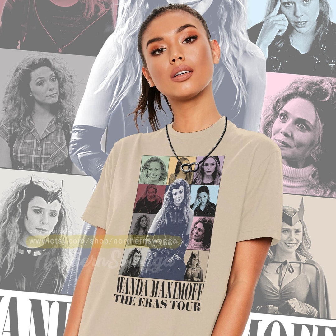 Wanda Maximoff Tour Shirt Cool Fan Art T-shirt 90s Poster 409 Tee - Etsy