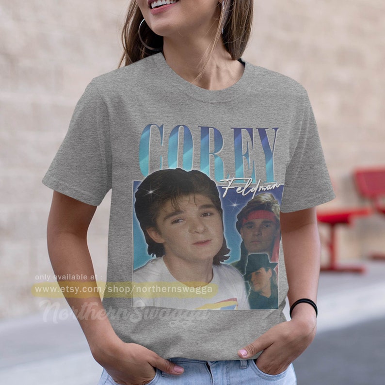 Corey Feldman Shirt Design Retro Style Cool Fan Art T-shirt - Etsy