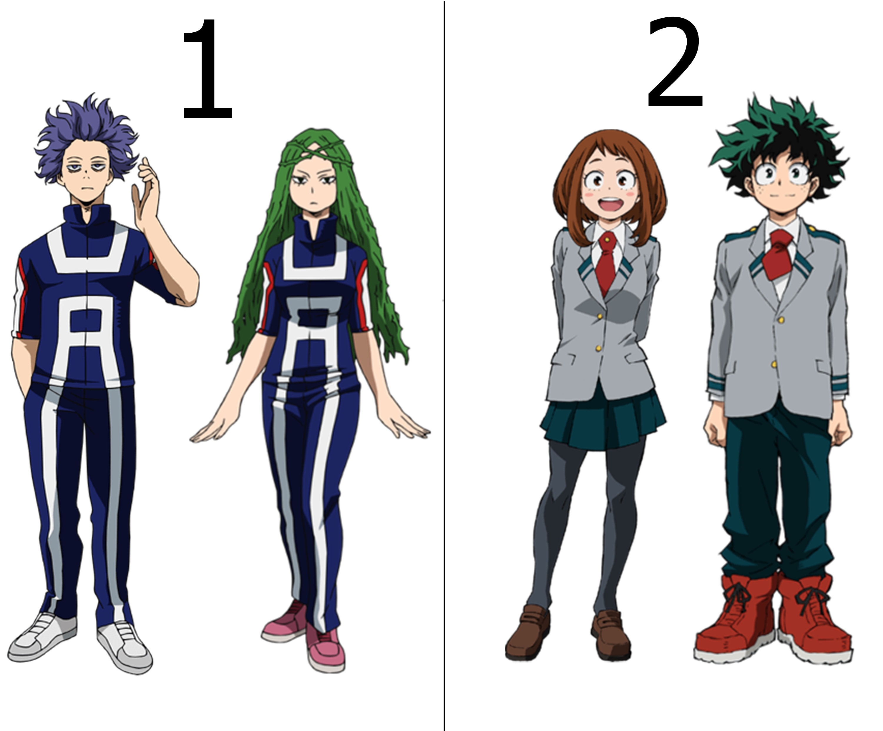 Commission in My Hero Academia Style Complete Digital Drawing | Etsy